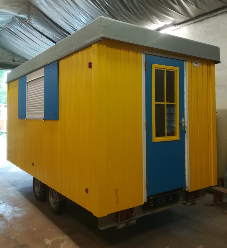 Mit einem Schönen Bauwagen unterwegs in Stuttgart - Schöne Bauwagen