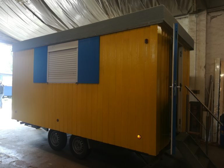 Mit einem Schönen Bauwagen unterwegs in Stuttgart - Schöne Bauwagen